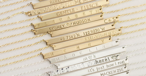 The Ultimate Guide to Your Custom Long Skinny Bar Necklace